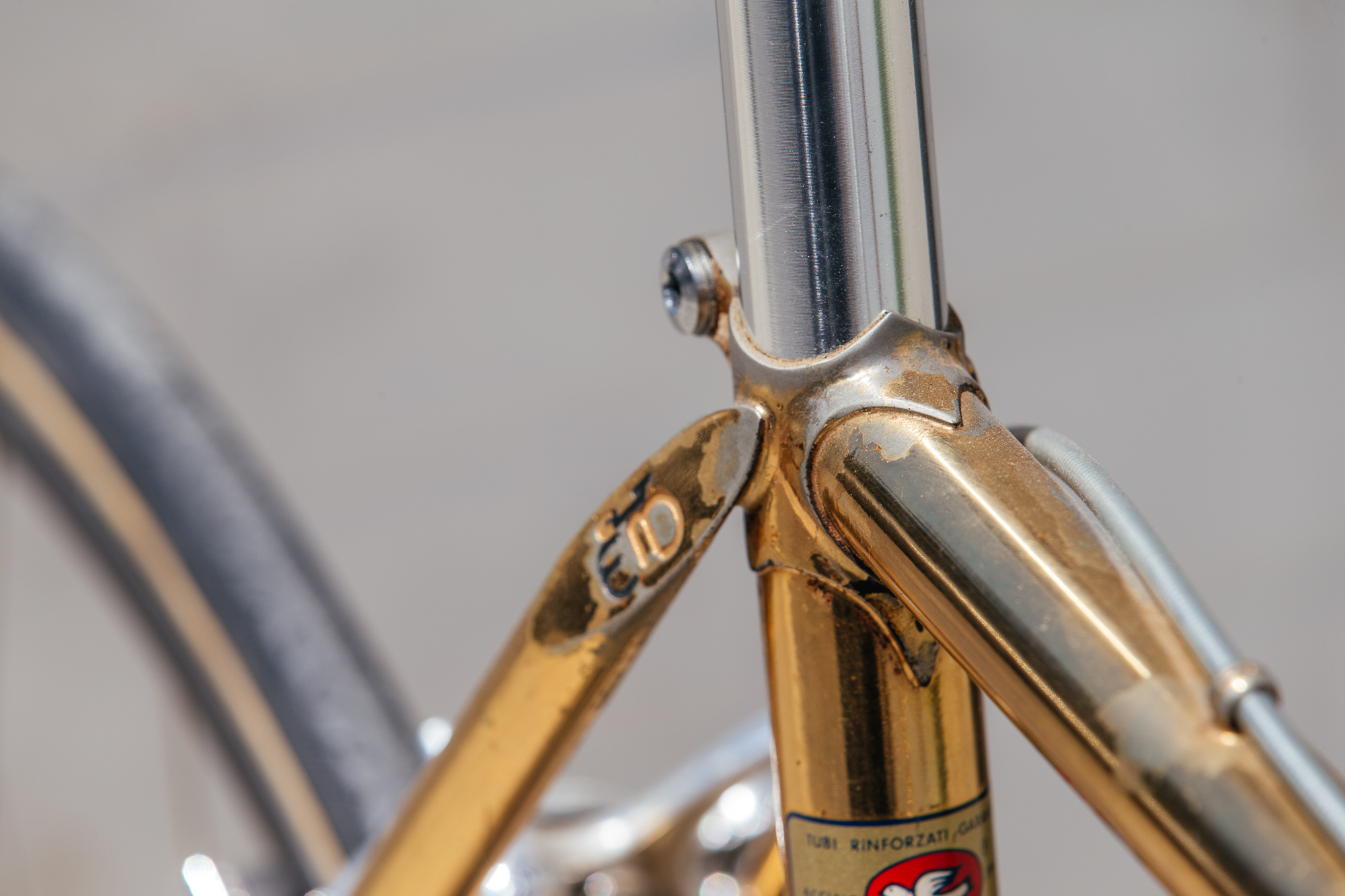 A Shifter Bikes Gilded Eddy Merckx Professional with Campagnolo 50th ...