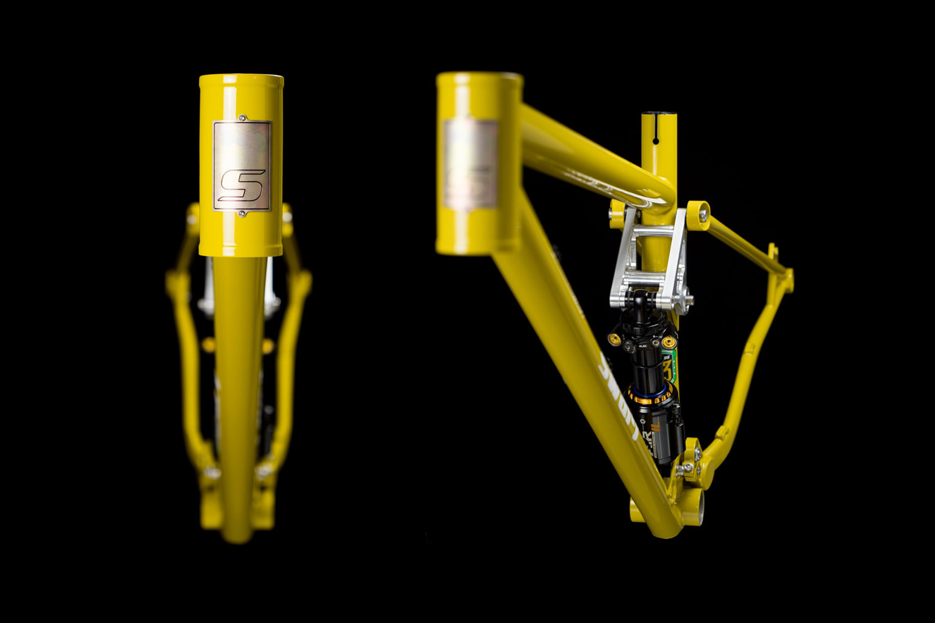 The Swarf Cycles Contour is a Modern Full Suspension Steel MTB | The ...