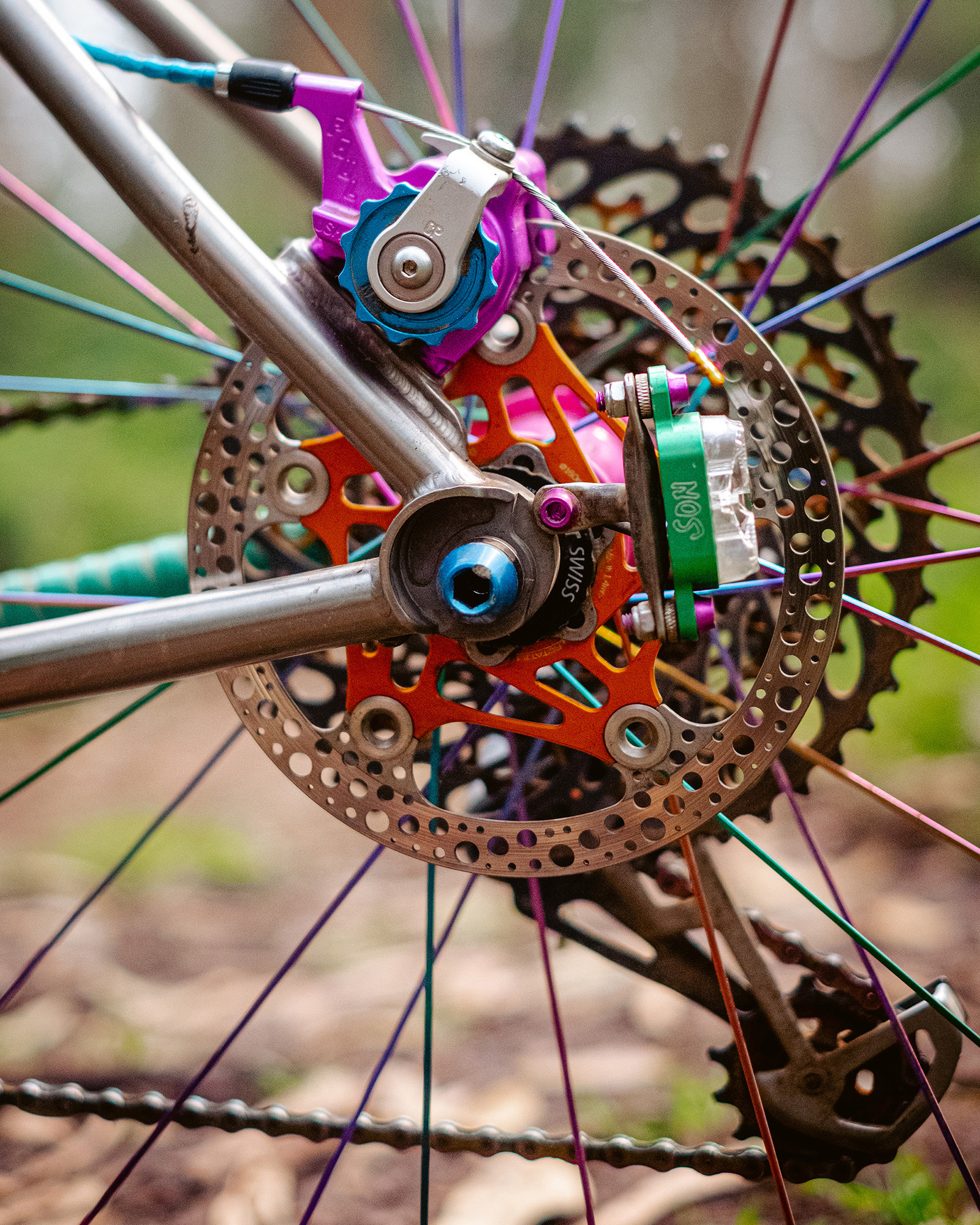 Lisa Frank Mechanical Mullett: Marc’s Why Cycles R+ Touring Bike – RJ ...