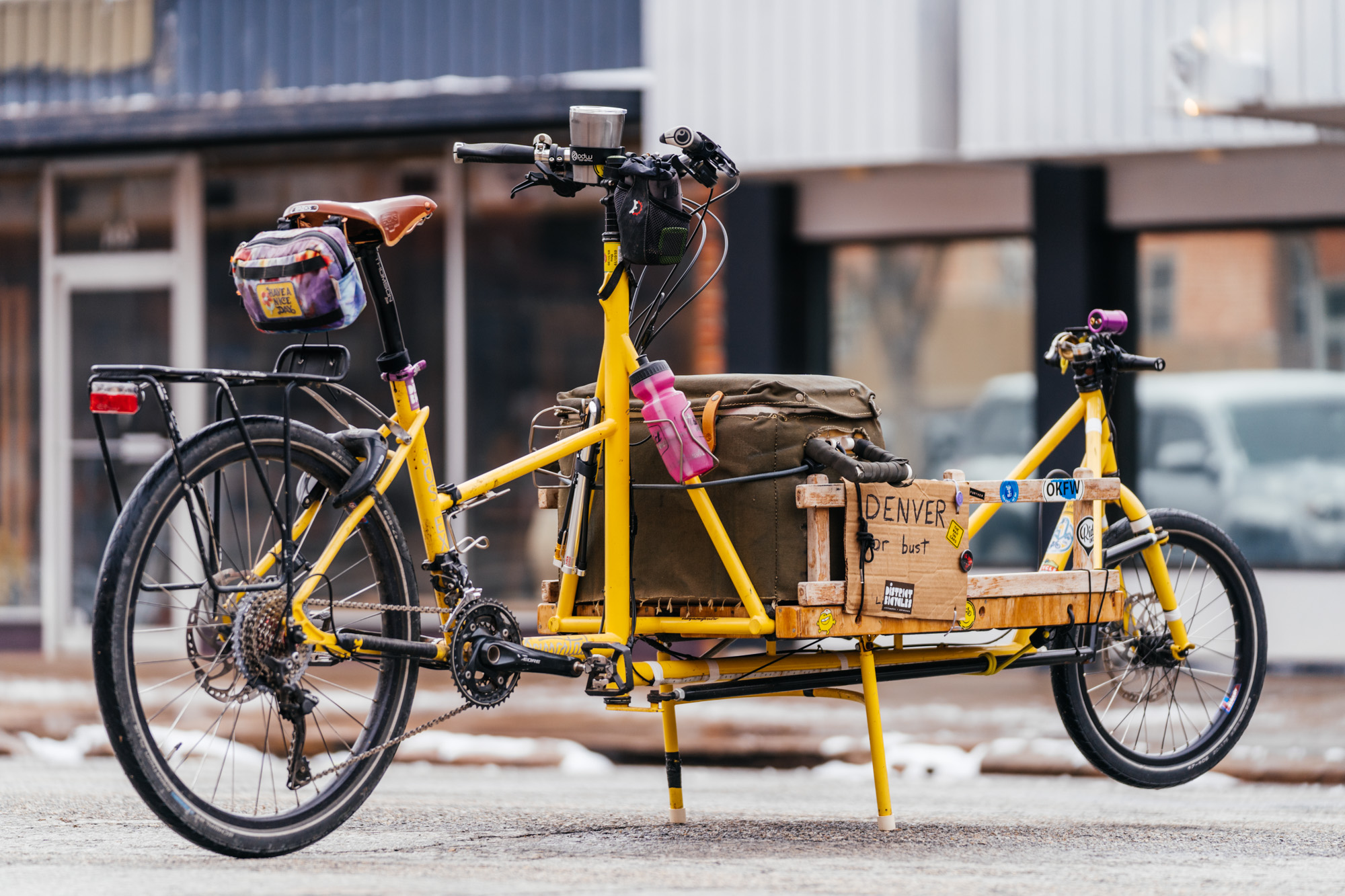 Mid South 2022: Keith is Riding His Scissortail Cycles Cargo Bike From ...