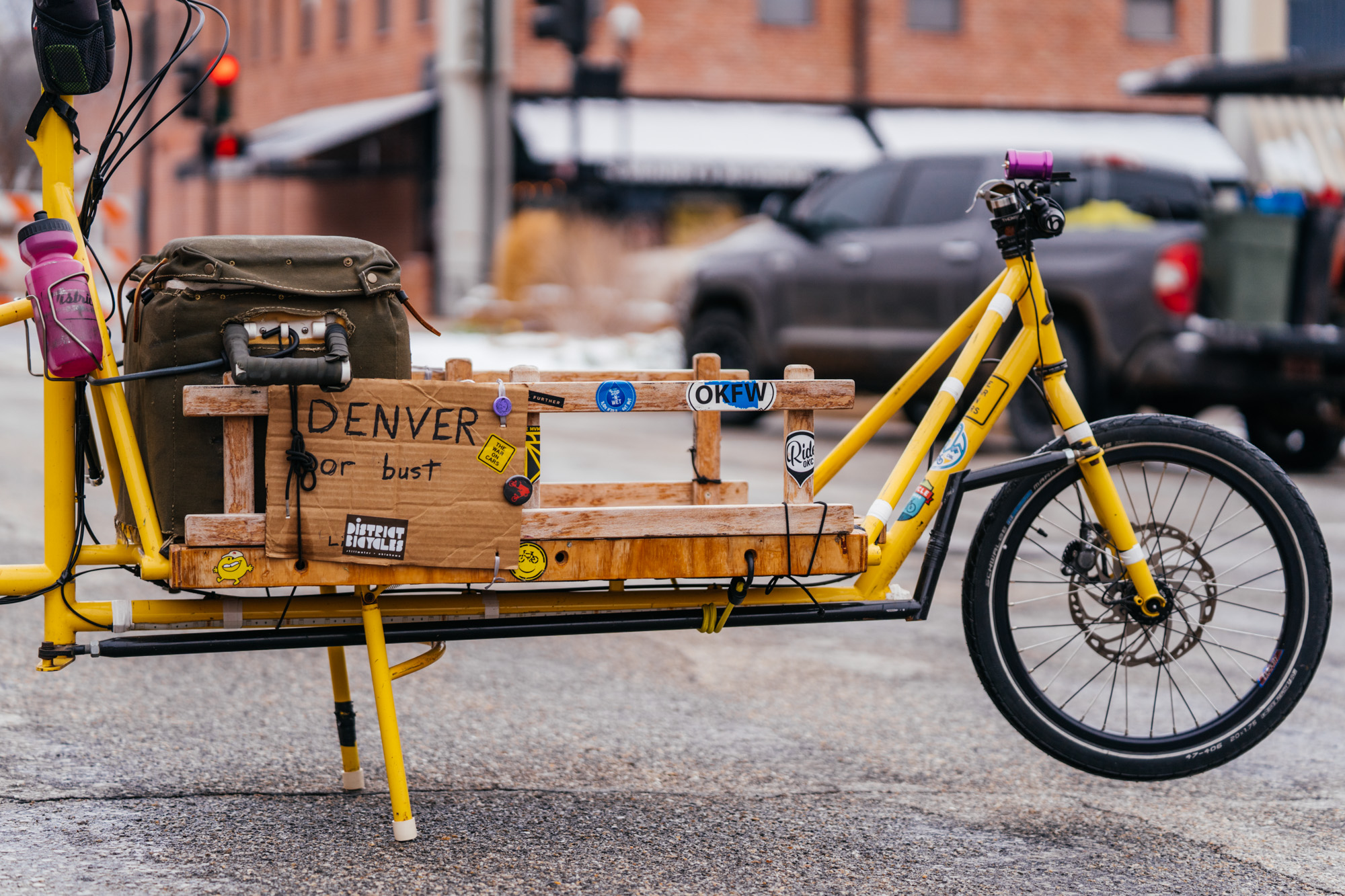 Mid South 2022: Keith is Riding His Scissortail Cycles Cargo Bike From ...