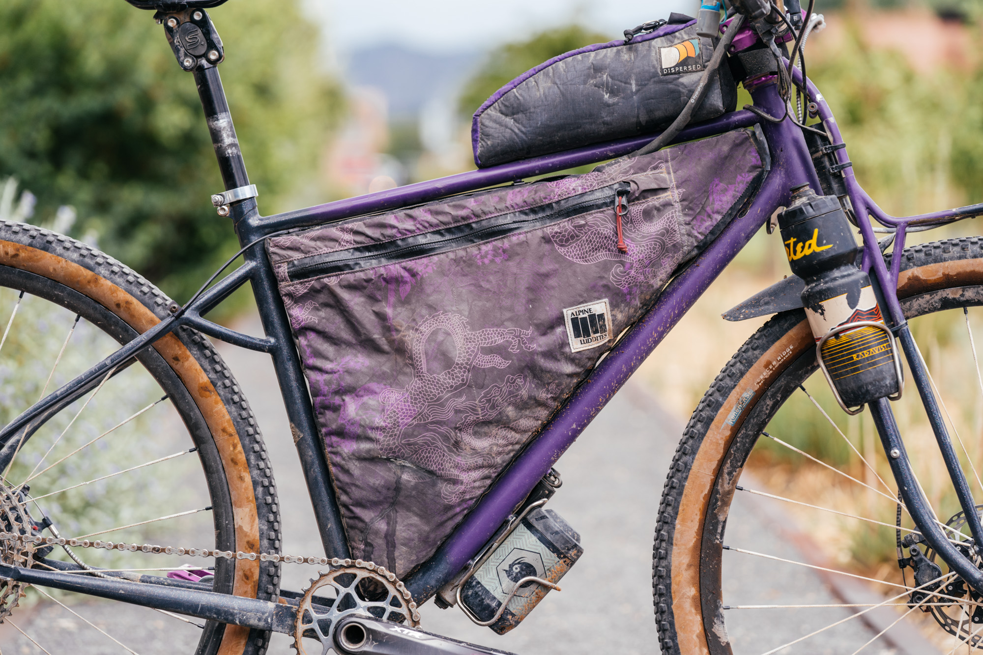 The Tour Divide on Fabric Spokes: Brian and His Rare Earth Cycle Craft ...