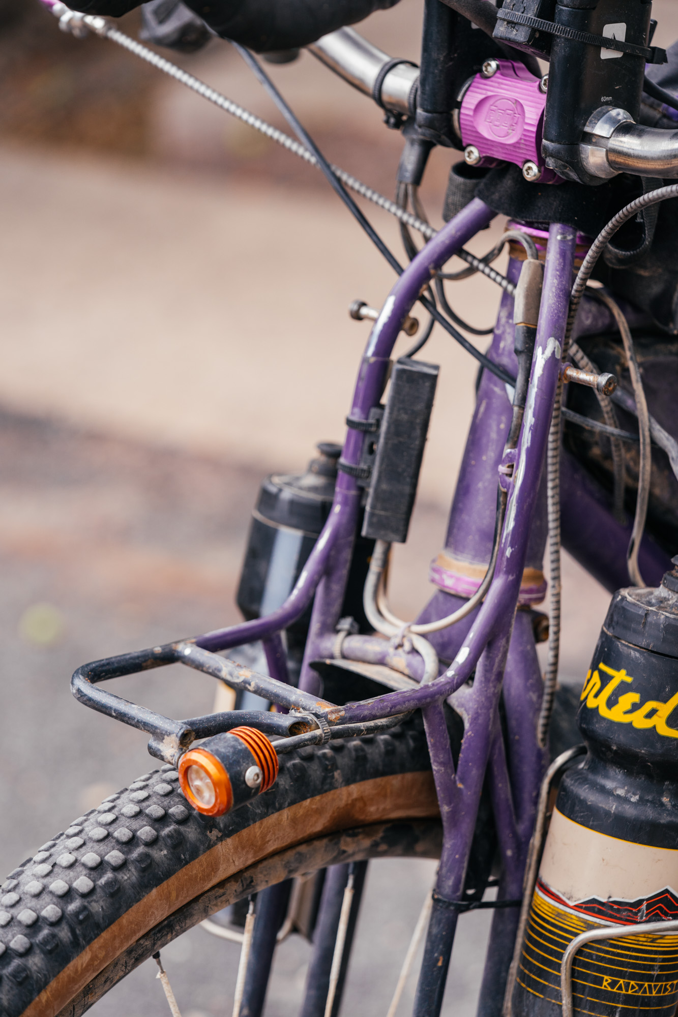 The Tour Divide on Fabric Spokes: Brian and His Rare Earth Cycle Craft ...