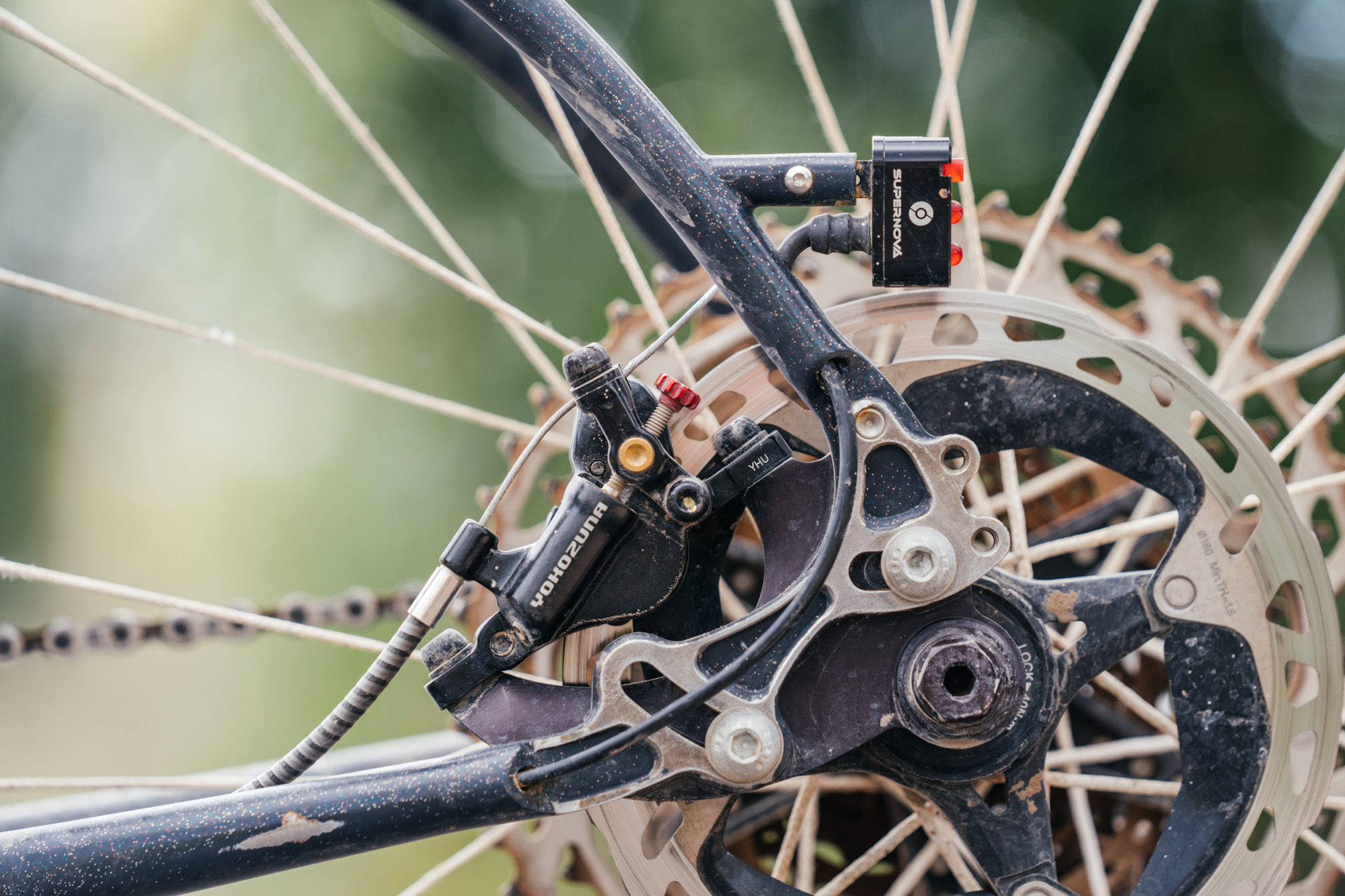 The Tour Divide on Fabric Spokes: Brian and His Rare Earth Cycle Craft ...