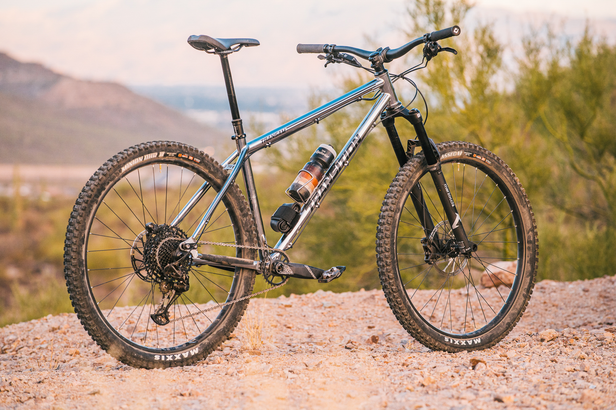 Shining Bright Like a Diamond: A 2024 Transition TransAM Hardtail MTB ...