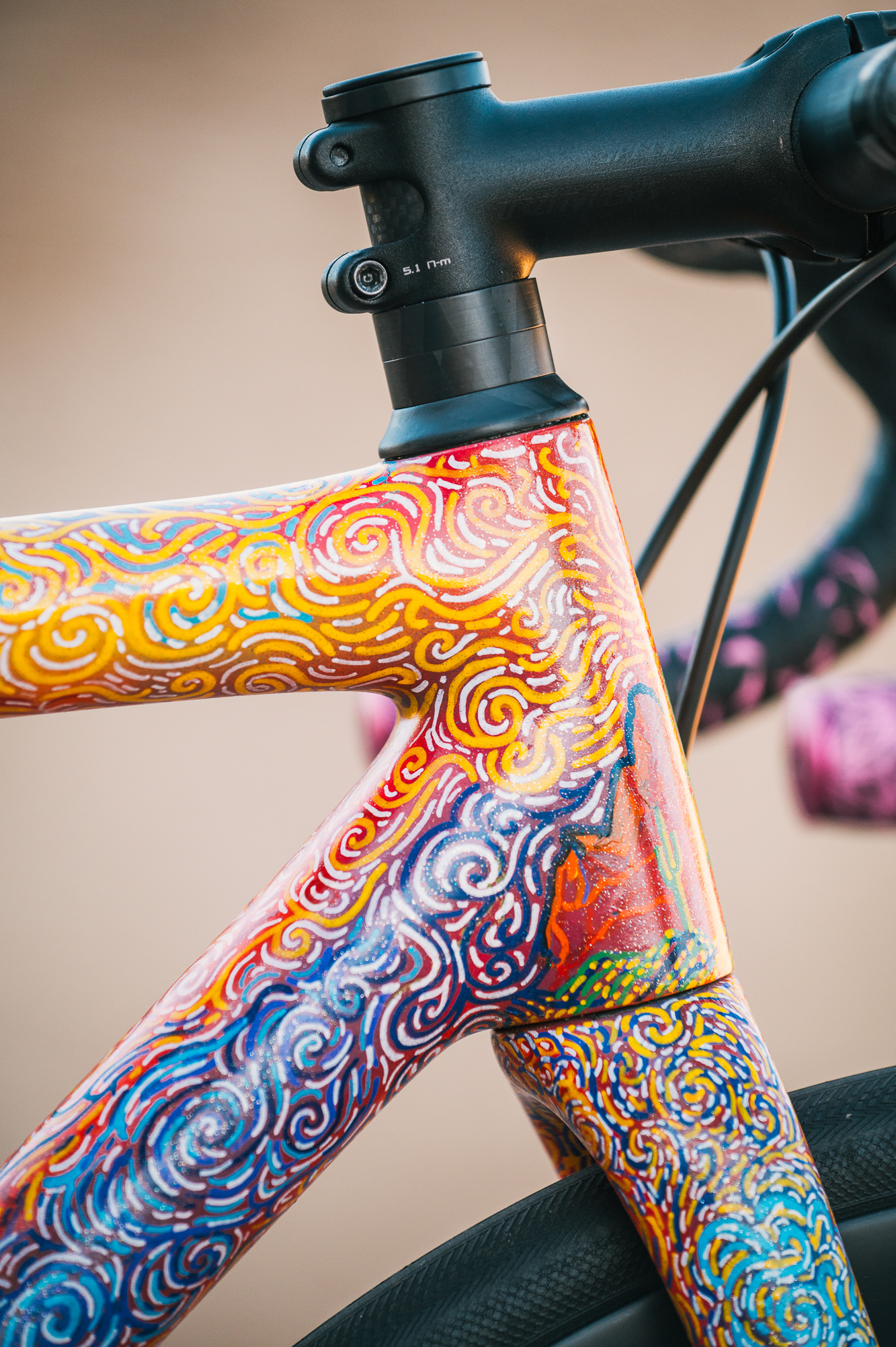 Veronica’s Custom Painted Specialized Aethos – Spencer Harding | The ...