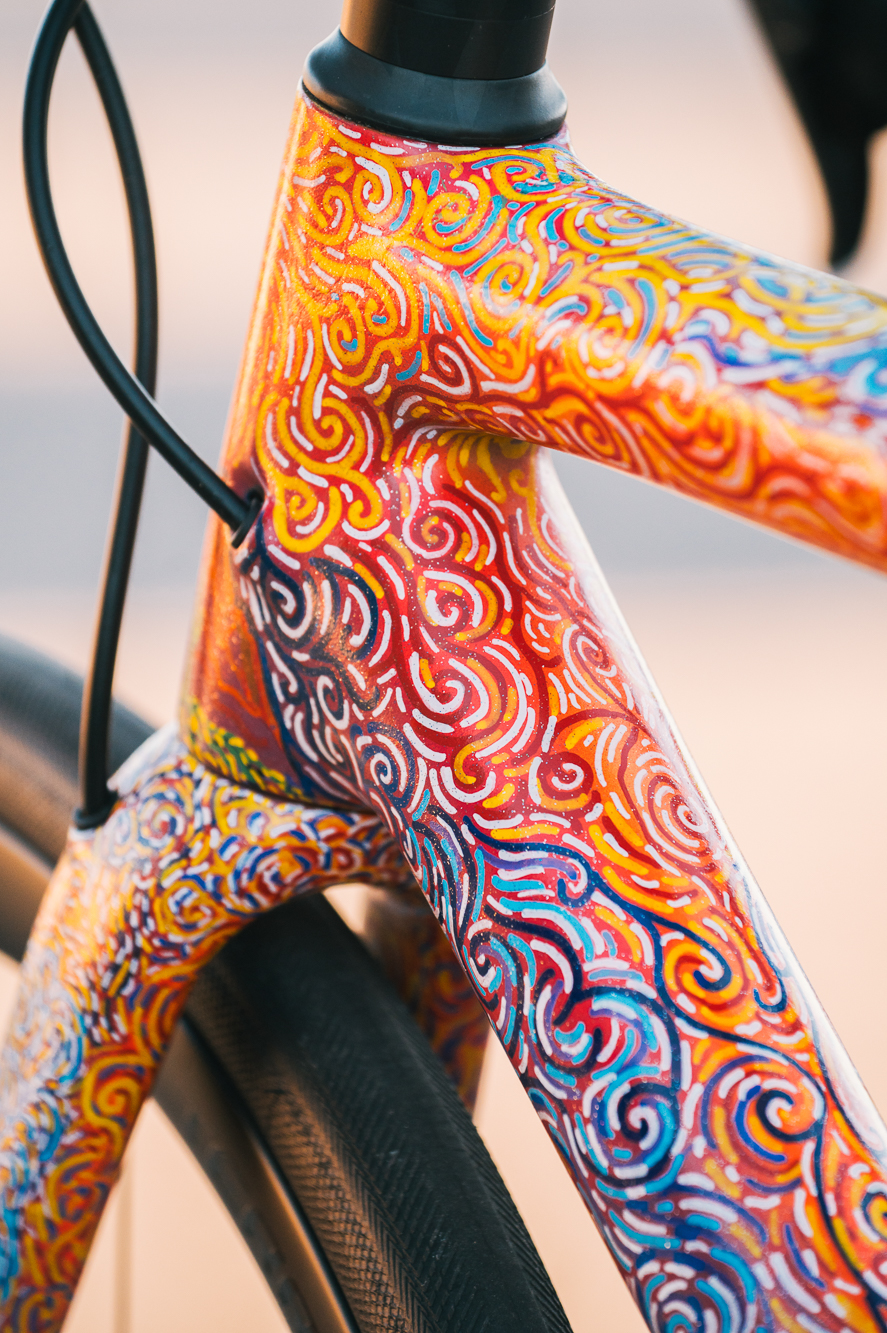 Veronica’s Custom Painted Specialized Aethos – Spencer Harding | The ...