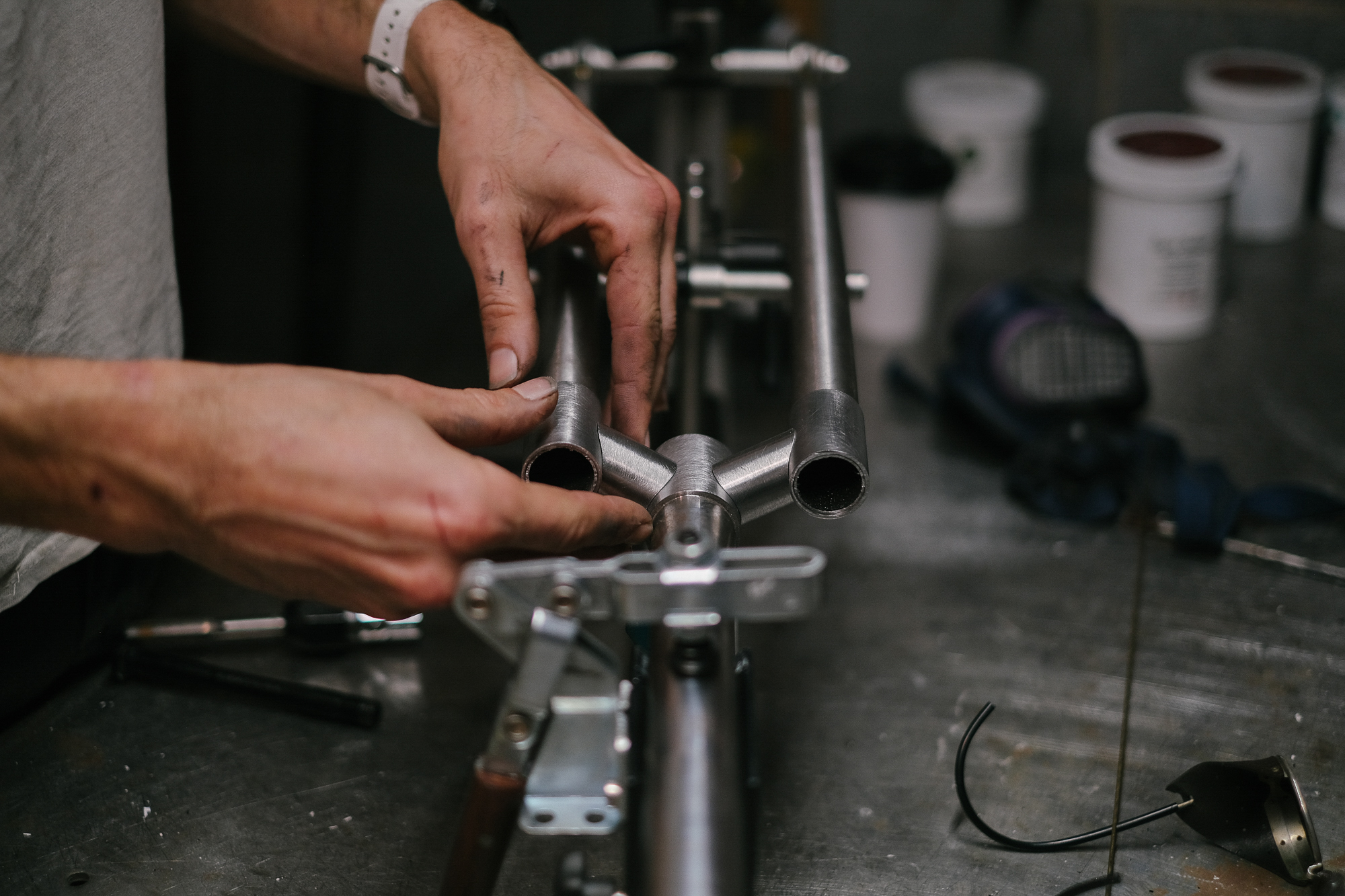 Fine Bikes, Charles Thomas, and My Enamel Road Bike – Mitchell Connell ...