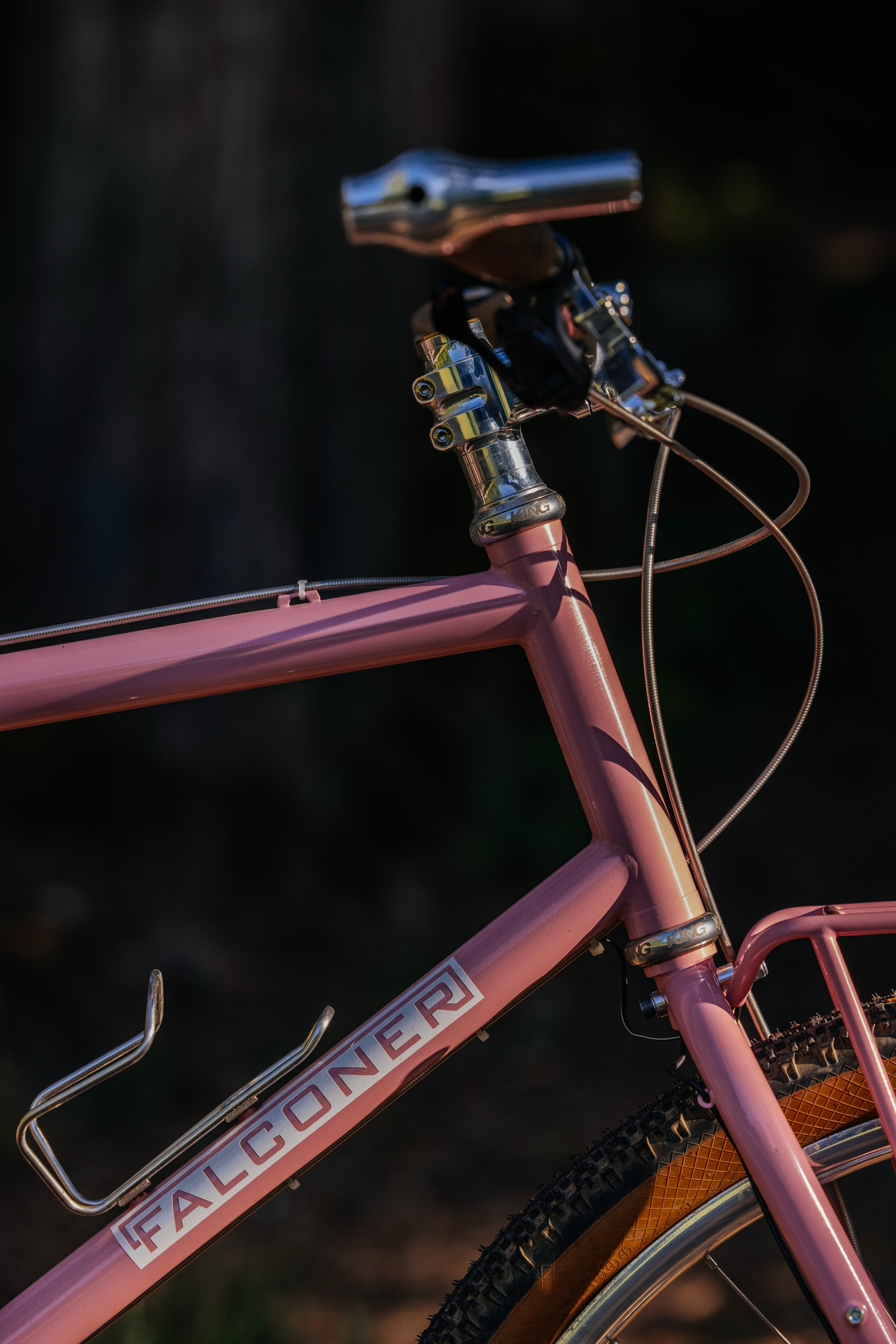 Jay From You Bet! Bike Shop’s Falconer Cycles Touring Bike is Pretty in Pink – John Watson | The ...