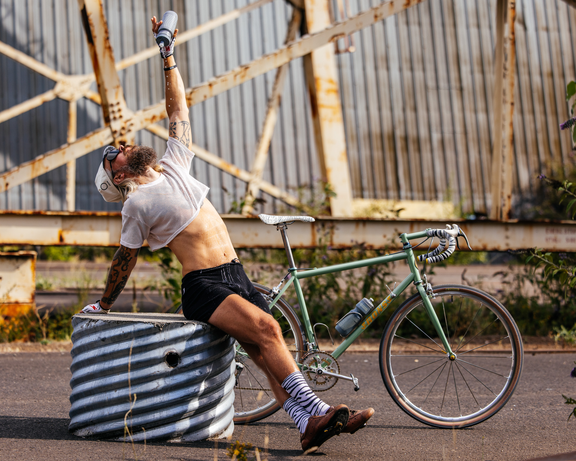 Ronnie Romance and His Hint o’ Mint Safari Rons CR1 Country Road Bike ...