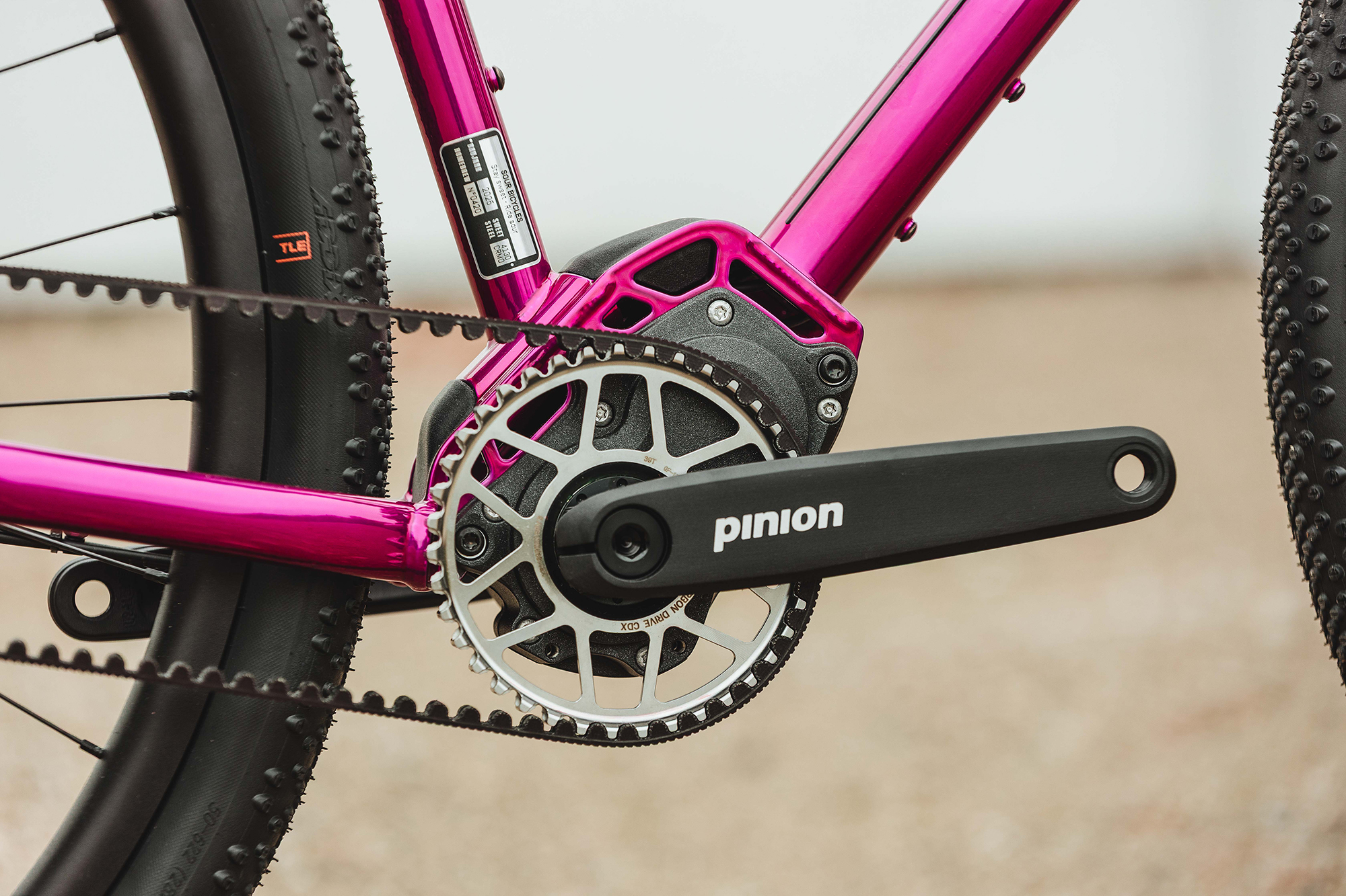 Sour Bicycles Purple Pie Gravel Bike Uses a Pinion Smart.Shift Gearbox ...