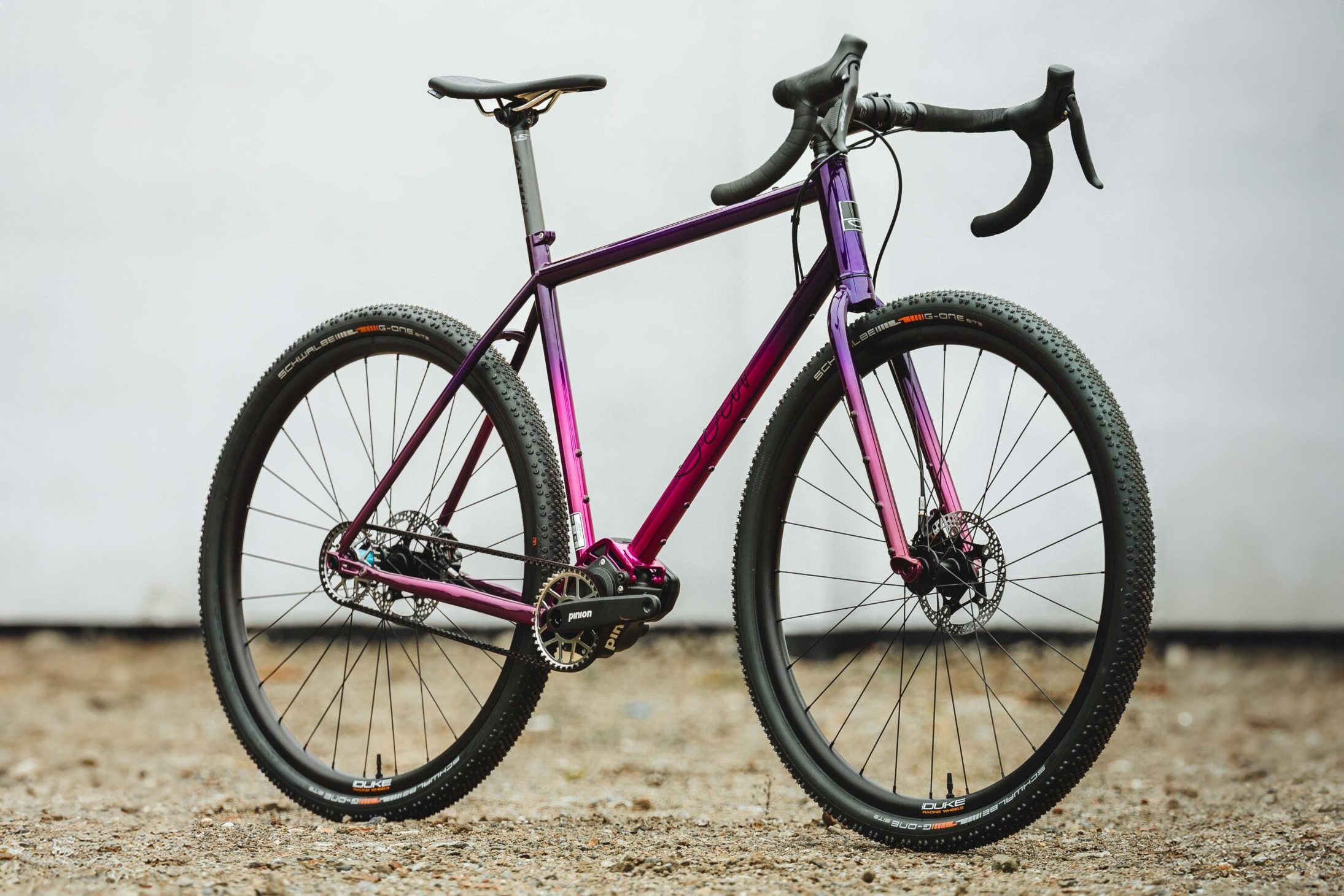 Sour Bicycles Purple Pie Gravel Bike Uses a Pinion Smart.Shift Gearbox ...